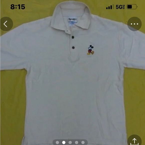 Disney | Shirts | Walt Disney Mickey Mouse Polo Shirt | Poshmark